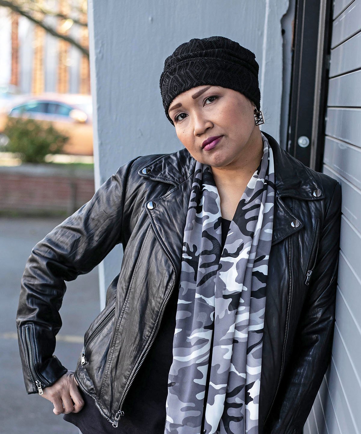 Rowdie Hat - Pandemonium Millinery Faux Fur Boutique made in Seattle WA USA